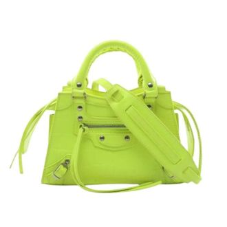 Balenciaga Sac &agrave; main vintage Pre-owned - Femme - Pre-owned - Vert - Taille: ONE Size