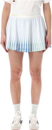 Casablanca Femme, Jupes, Blanc, Taille: 40 FR Tennis Printed Racer Skirt