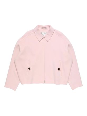 Acne Studios surchemise &agrave; fermeture zipp&eacute;e - Rose