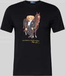 Polo Ralph Lauren T-Shirt mit Label-Print und Rundhalsausschnitt