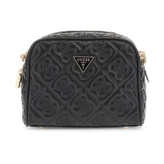 Guess Adelasia Multi Comp Schwarze Umh&auml;ngetasche - - Bags - Damen - Schwarzk - ONE SIZE
