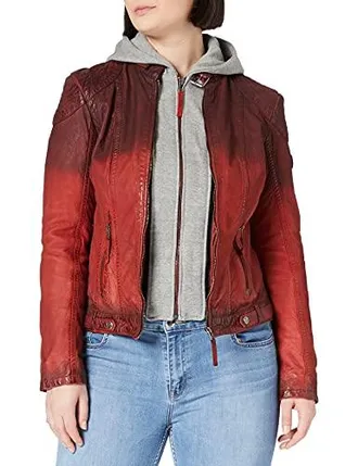 Gipsy Mauritius Cascha LAMOV Femme Veste en cuir rouge XXL 100% Cuir