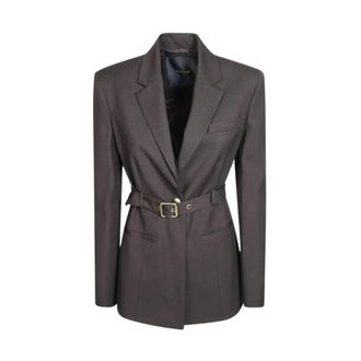 Pinko Vitiano Giacca Diagonale - - Jackets - Damen - Braun - L