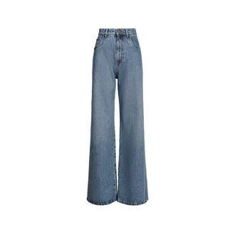 Miu Miu große Jeans - Blau