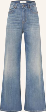 Chlo&eacute; Wide Leg Jeans blau