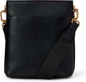 Amazon Essentials Damen Schlanke Umh&auml;ngetasche aus Kunstleder, Schwarz, Einheitsgr&ouml;&szlig;e