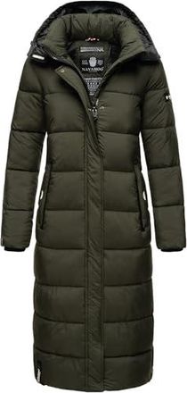 Navahoo Veste dhiver matelass&eacute;e Manteau pour femme B872, Vert olive fonc&eacute;, L