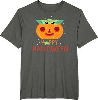 Star Wars The Mandalorian Grogu Happy Halloween T-Shirt