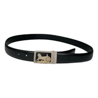 Celine Pre-owned Vintage Lederg&uuml;rtel - - Pre-owned - Damen - Schwarzk - ONE SIZE