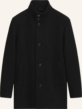 HUGO BOSS Mantel C-Coxtan-J-264 Regular Fit schwarz