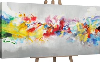 Yohji Yamamoto Art Abstrakt Design Acryl Gemälde auf Leinwand buntes Leben handgemalt Wandbilder Wohnzimmer modern Wohndekor Bilder Büro farbenfrohe echte Kunst 200x