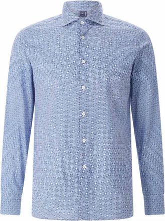 Fedeli Homme, Chemises, Bleu, Taille: 3XL Chemise &agrave; manches longues