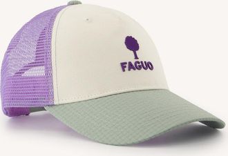 Faguo Casquette vert et &eacute;cru