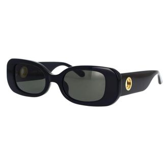 Linda Farrow Handgefertigte Sonnenbrille Lola LFL 1117 - - Accessories - Damen - Schwarzk - 59 MM