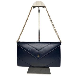 Givenchy Pre-owned Leder Clutch - - Pre-owned - Damen - Blau - ONE SIZE