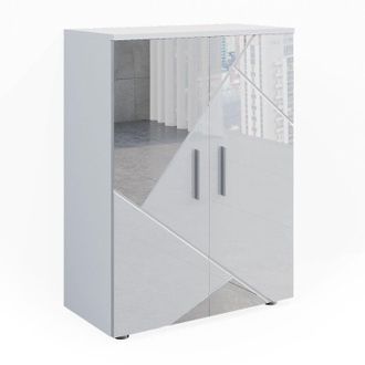 Vicco Meuble de rangement de salle de bain Irma, Blanc, 60 x 81 cm