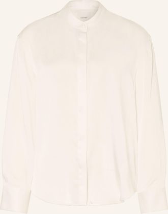Calvin Klein Satinbluse weiss