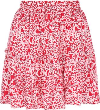 Mymo Rock Frauen wei&szlig; rot