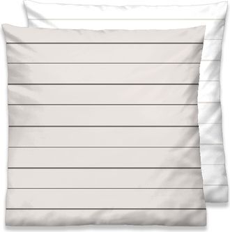 Biberna 0636044 Mix & Match Kopfkissenbezug Mako-Baumwoll-Satin 1x 80x80 cm, taupe