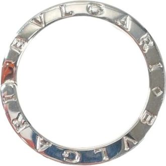 Bulgari unisex, Pre-owned, Gris, Taille: ONE Size Porte-cl&eacute;s Pre-owned