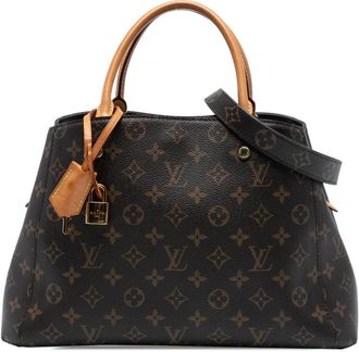 Louis Vuitton Hobo Bags - Monogram Montaigne MM - Gr. unisize - in Braun - für Damen