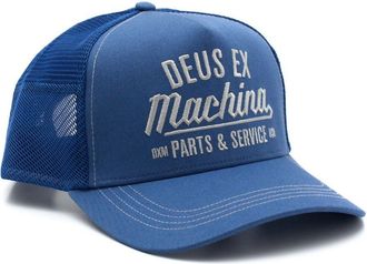 Deus Overbite Trucker Cap - Mechanic Blue