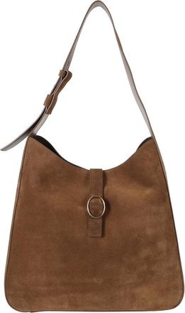 Orciani Femme, Sacs, Brun, Taille: ONE Size Gea Peach Shoulder Bag