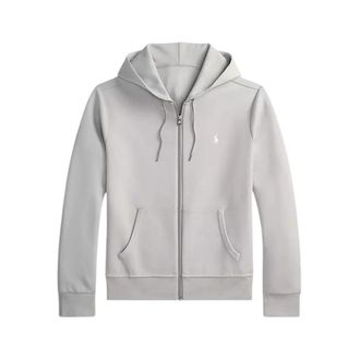 Polo Ralph Lauren Double-Knit Full-Zip Hoodie - - Sweatshirts & Hoodies - Herren - Grau - XL