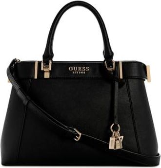 Guess Anadela Satchel Bag Black, Noir, Taille unique
