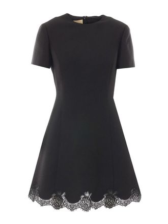 Valentino Robe Courte - Noir