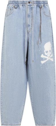 MASTERMIND WORLD Wide Easy Denim Pants - - Jeans - Herren - Blau - L
