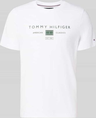 Tommy Hilfiger Regular Fit T-Shirt aus reiner Baumwolle