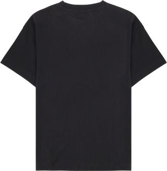 Palm Angels Bear Logo Cotton T-Shirt - Black