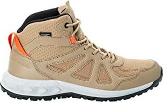 Jack Wolfskin Femme Woodland 2 Texapore Mid W Chaussure de Marche, Sable, 35.5 EU