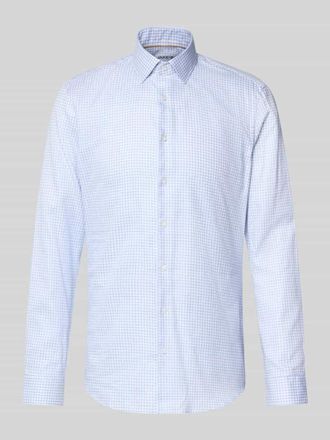 Jake*s Super Slim Fit Businesshemd aus reiner Baumwolle