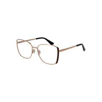 Guess Femme, Accessoires, Rose, Taille: ONE Size Monture Optique Carrée en Or Rose