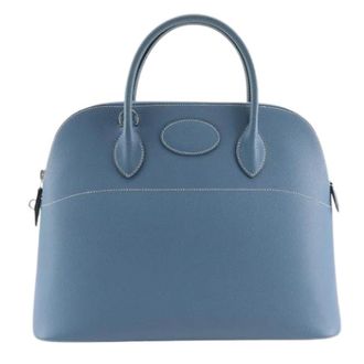 Herm&egrave;s Pre-owned Bolide35 Vau Epsom Handtasche - - Pre-owned - Damen - Blau - ONE SIZE