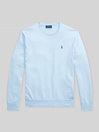 Polo Ralph Lauren Slim Fit Pullover aus reiner Baumwolle
