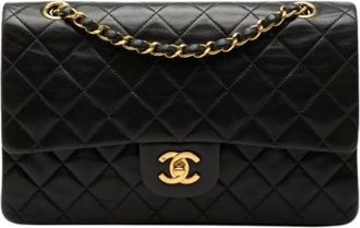 Chanel Sac bandouli&egrave;re classique Double Flap Pre-owned - Femme - Pre-owned - Noir - Taille: ONE Size