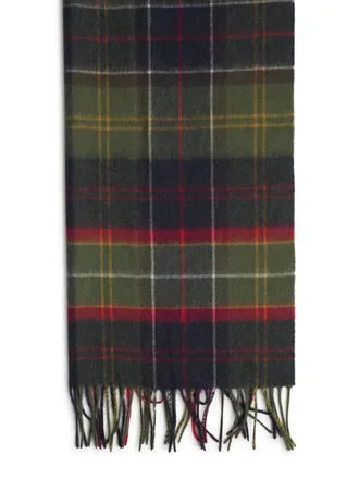 Barbour Brack Patchwork Tartan Scarf - Multicolor