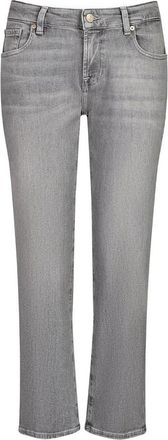 7 For All Mankind Straight Leg Jeans - Grau