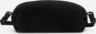 Arket Umh&auml;ngetasche Aus Spaltvelours -Schwarz