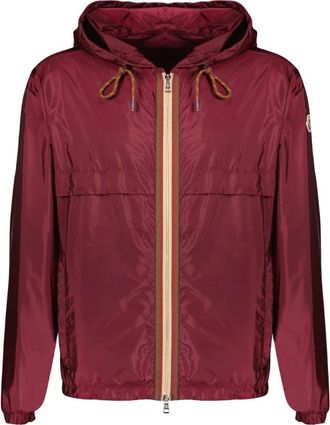 Moncler Homme, Sport, Rouge, Taille: XL Coupe-vent Nidge bordeaux