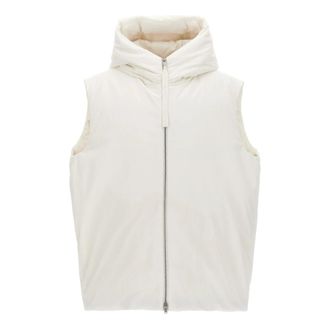 Jil Sander 01 Weste - - Jackets - Herren - Wei&szlig; - M