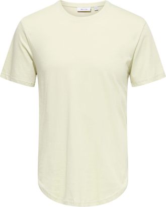 Only & Sons Herren Onsmatt Life Longy Tee Noos T Shirt, Pelican, XS EU