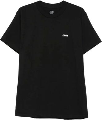 Obey Homme, Tops, Noir, Taille: S Eyes Open Classic T-Shirt