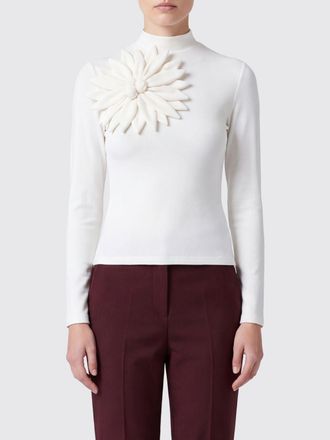 Farm Rio Col roul&eacute; 3D Flower slim fit en jersey avec application florale