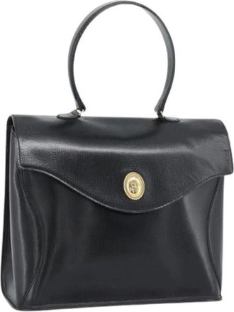 Dior Sac &agrave; main vintage en cuir Pre-owned - Femme - Pre-owned - Noir - Taille: ONE Size