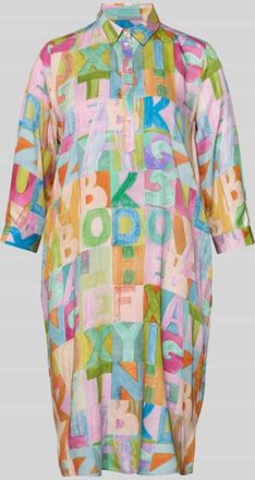 Milano Relaxed Fit Hemdblusenkleid aus reiner Viskose