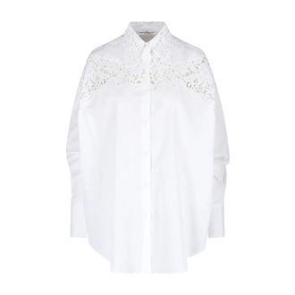 Ermanno Scervino Casual Hemd mit einzigartigem Design - - Blouses & Shirts - Damen - Wei&szlig; - 2XS